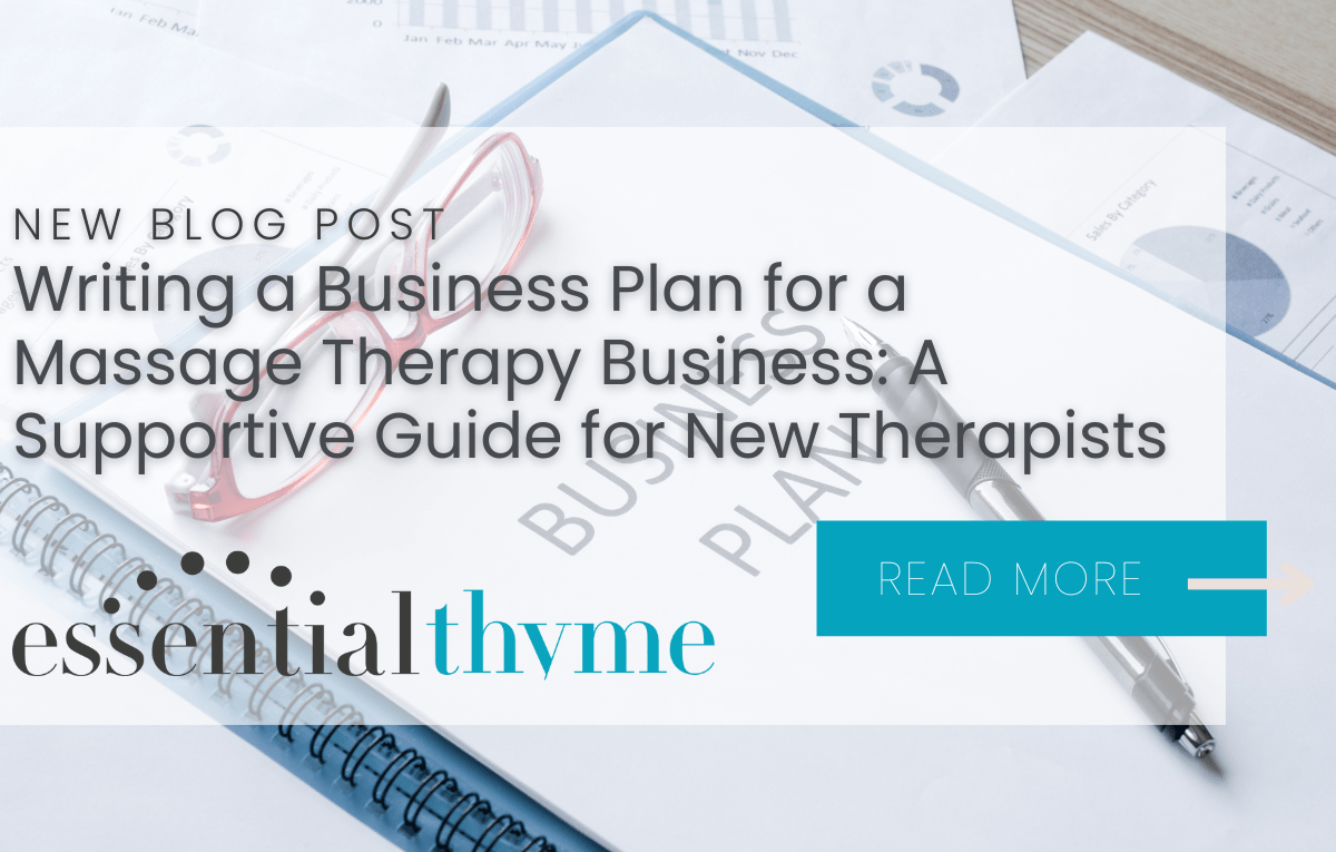 Writing a Business Plan for a Massage Therapy Business: A Supportive ...